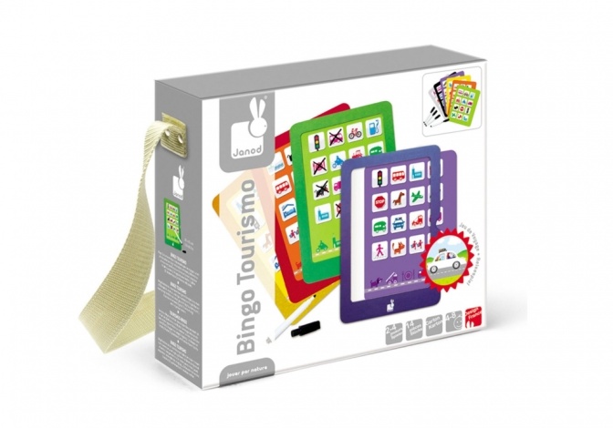 Bingo spel voor tijdens het reizen - Villa Kakelbont