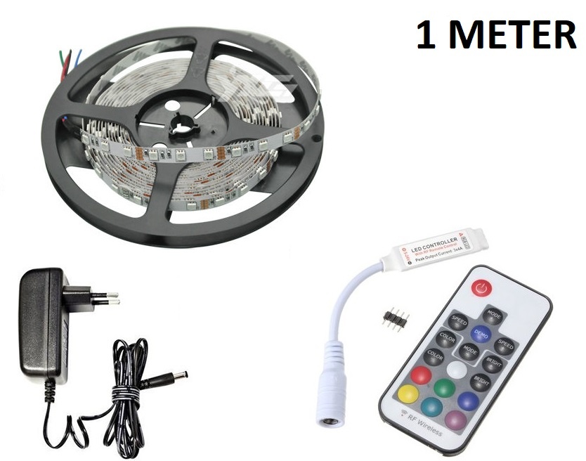 LED Strip RGB - 1 Meter - 60 LEDS Per Meter - Niet Waterdicht - Ledtohave