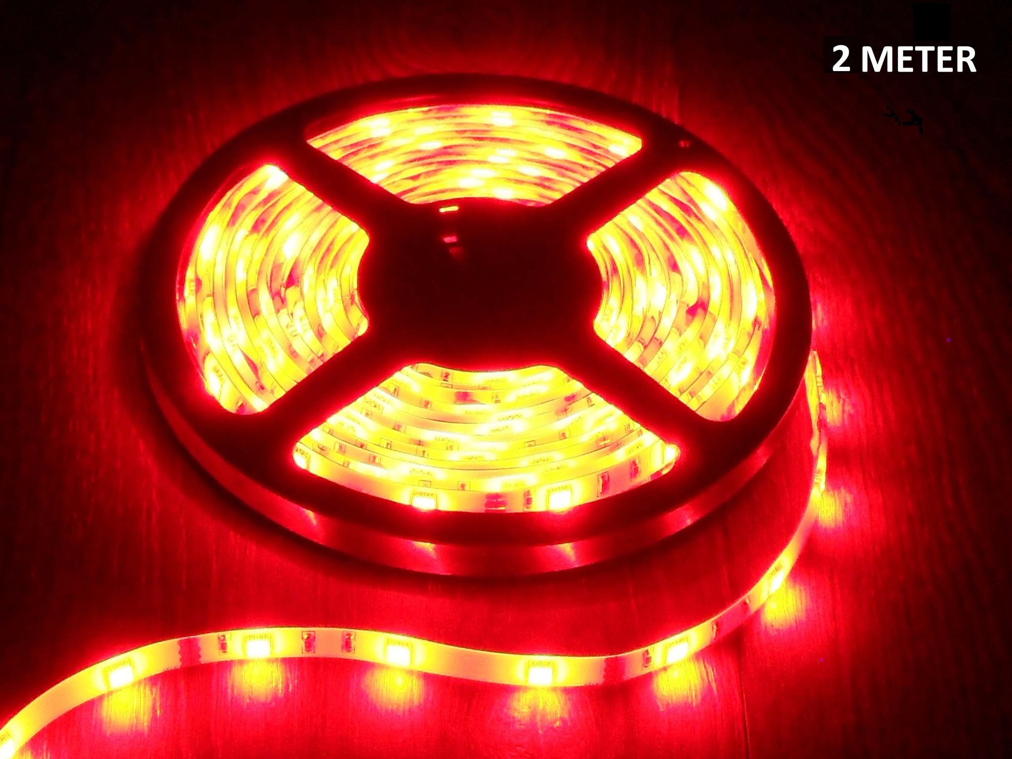 LED Strip Rood - 2 Meter - 60 LEDS Per Meter - Waterdicht - Ledtohave