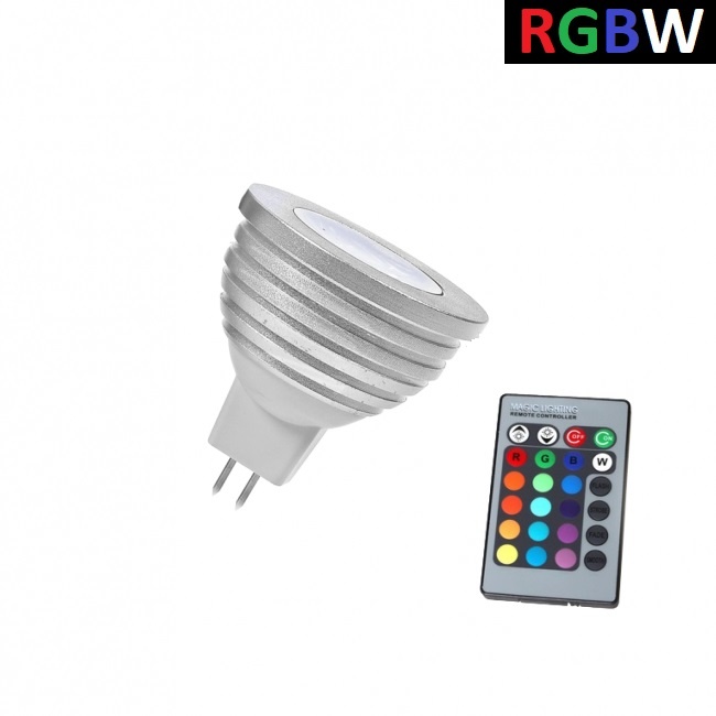 LED Spot RGB + Koel Wit - 5 Watt - MR16 - Ledtohave