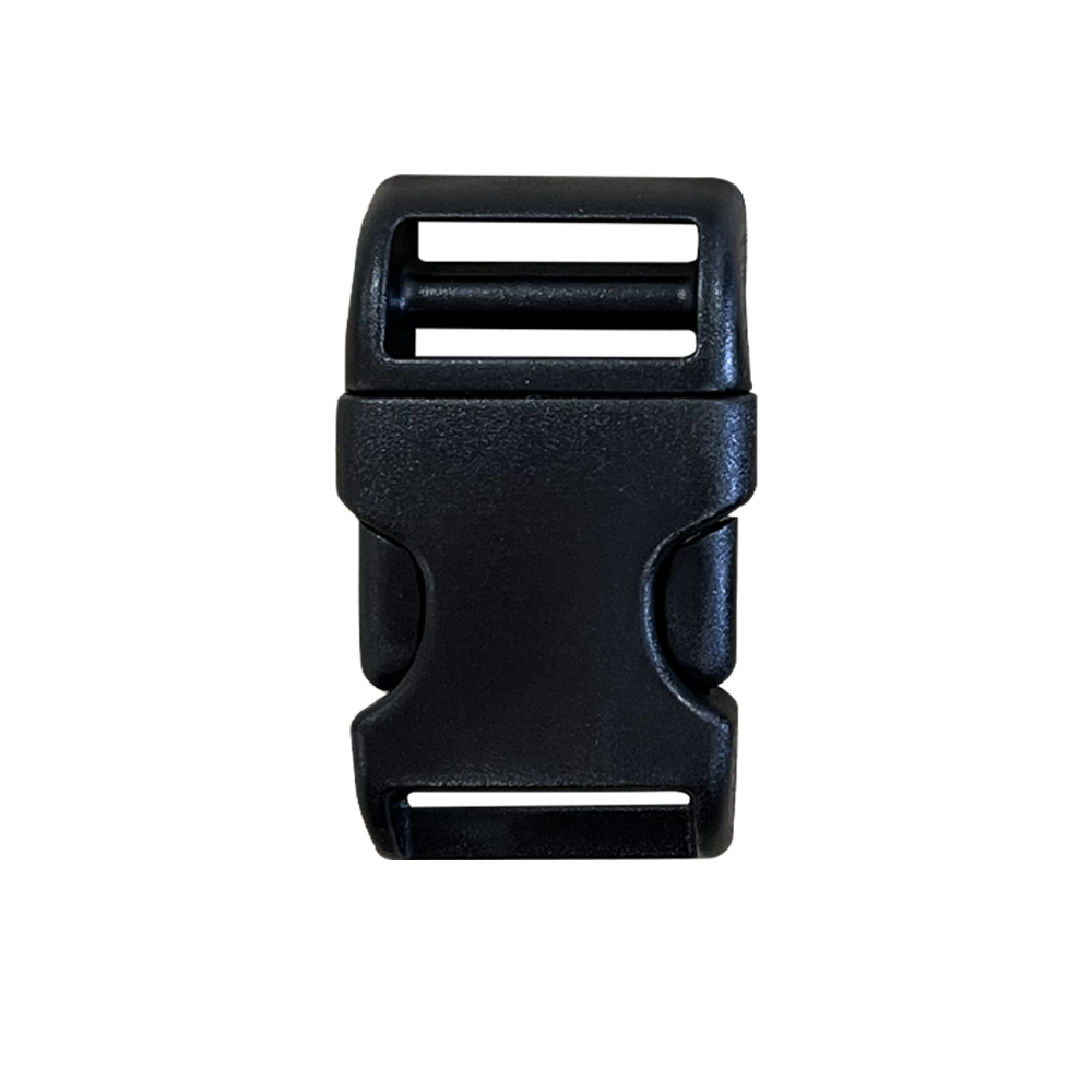 POM Buckle 25MM Schwarz - 123Paracord
