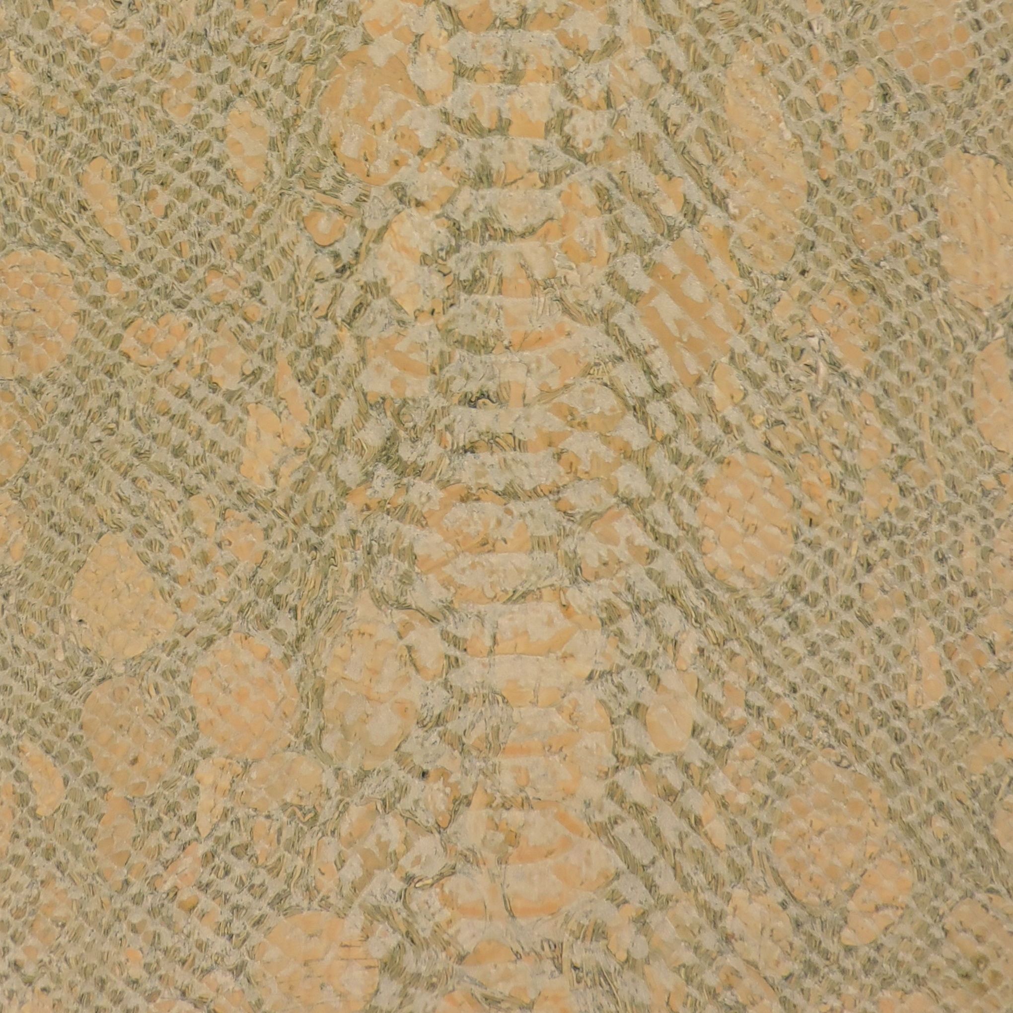 Kurk textiel - Krokodil print - 50 x 70 cm - Kurk24