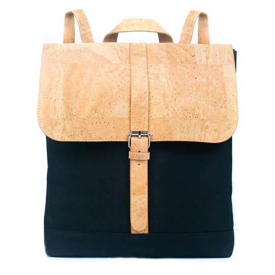 Kurk laptoptas - Zwart - Vrouwen - Kurk24