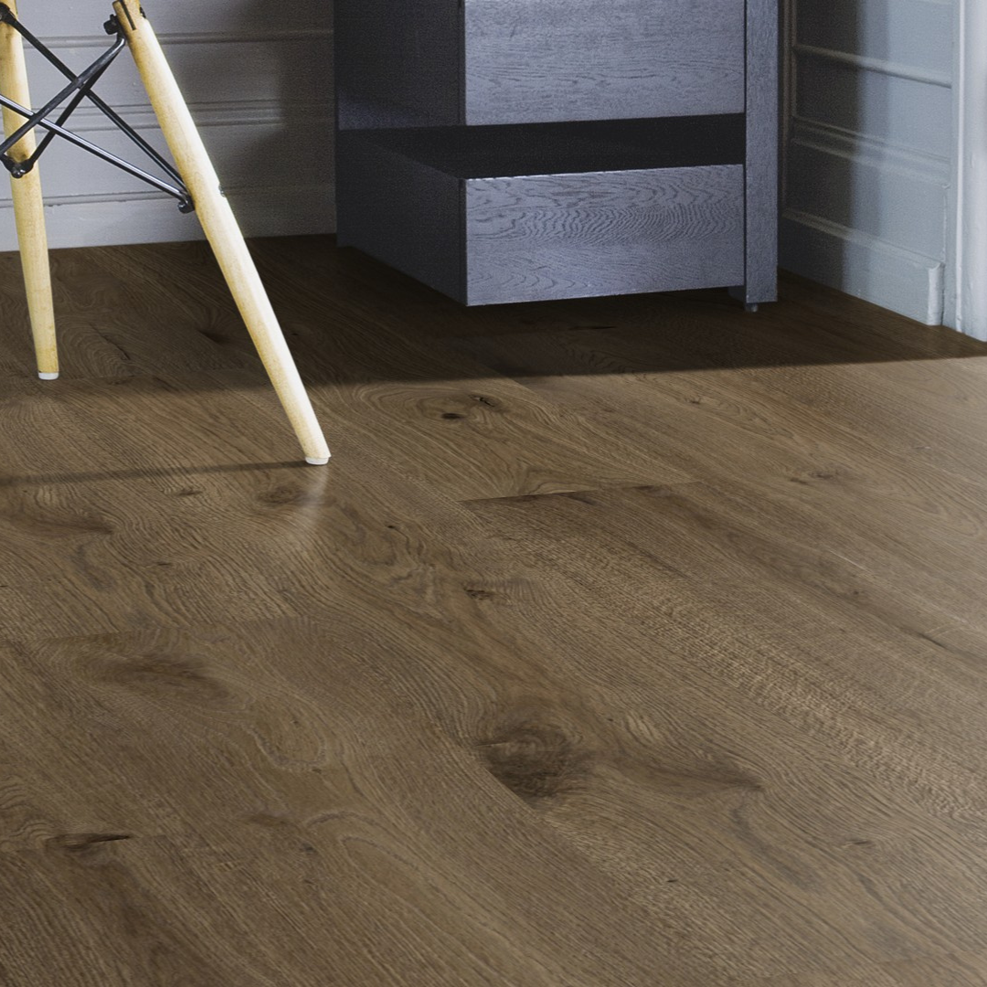 Ginger Wood Brown Kurkvloer | Luxe & Duurzame Donkere Eikenlook - Kurk24