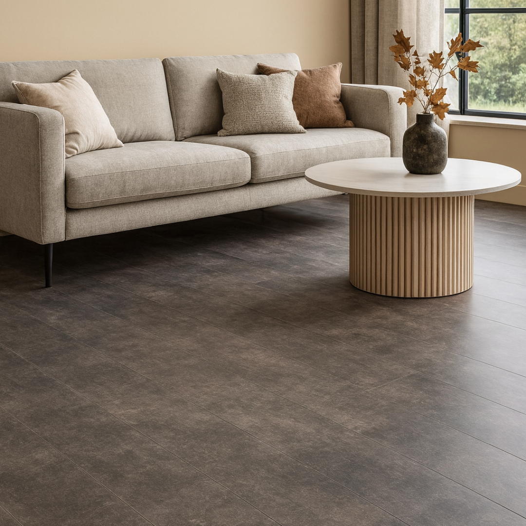 Cement Kurk Klikvloer PARTIJ – PVC Toplaag & HDF Click Systeem - Kurk24