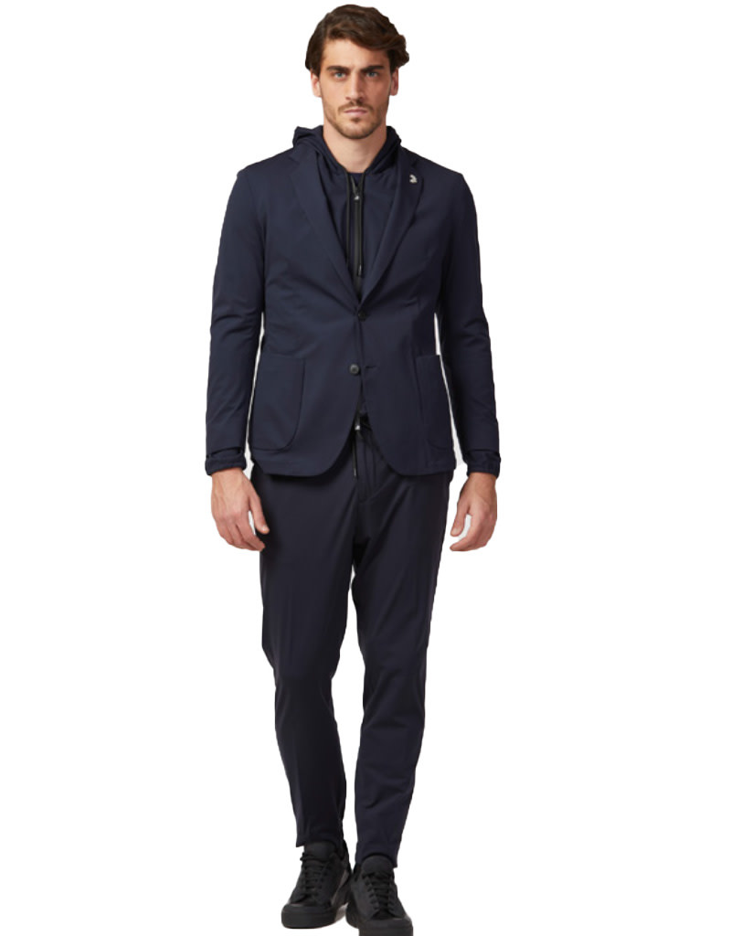 Tombolini running suit jacket blue Zero Gravity - Sodermans