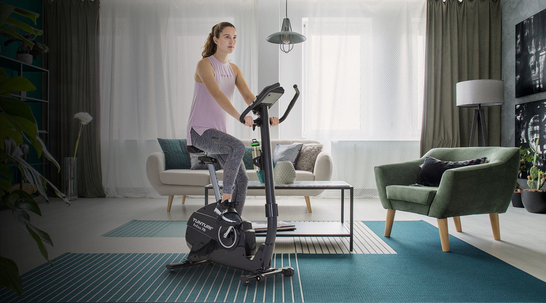 FitCycle 70i Exercise Bike - Tunturi Fitness