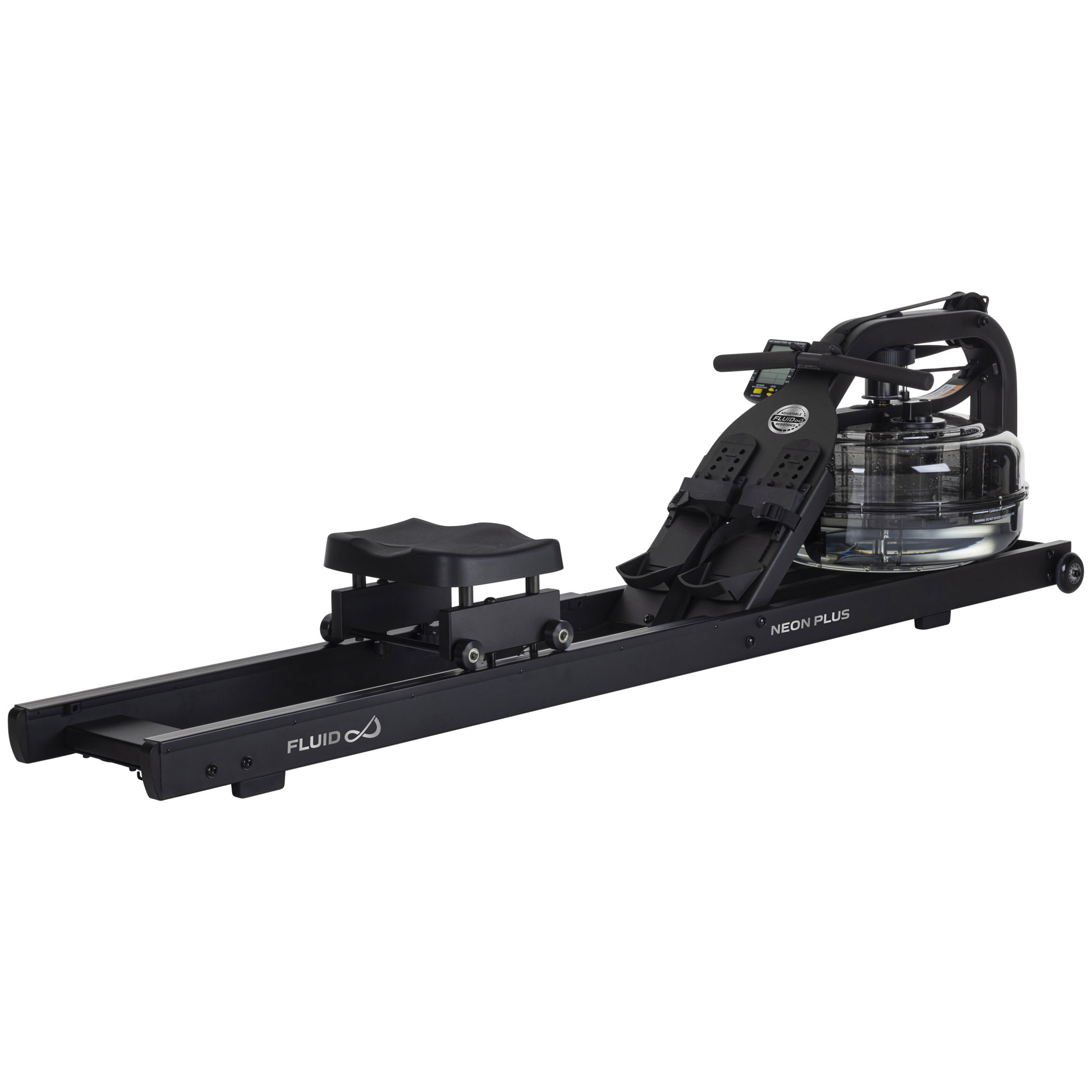 Fluid Rower Neon Plus - Rowing Machine with 4 Resistance Levels ...