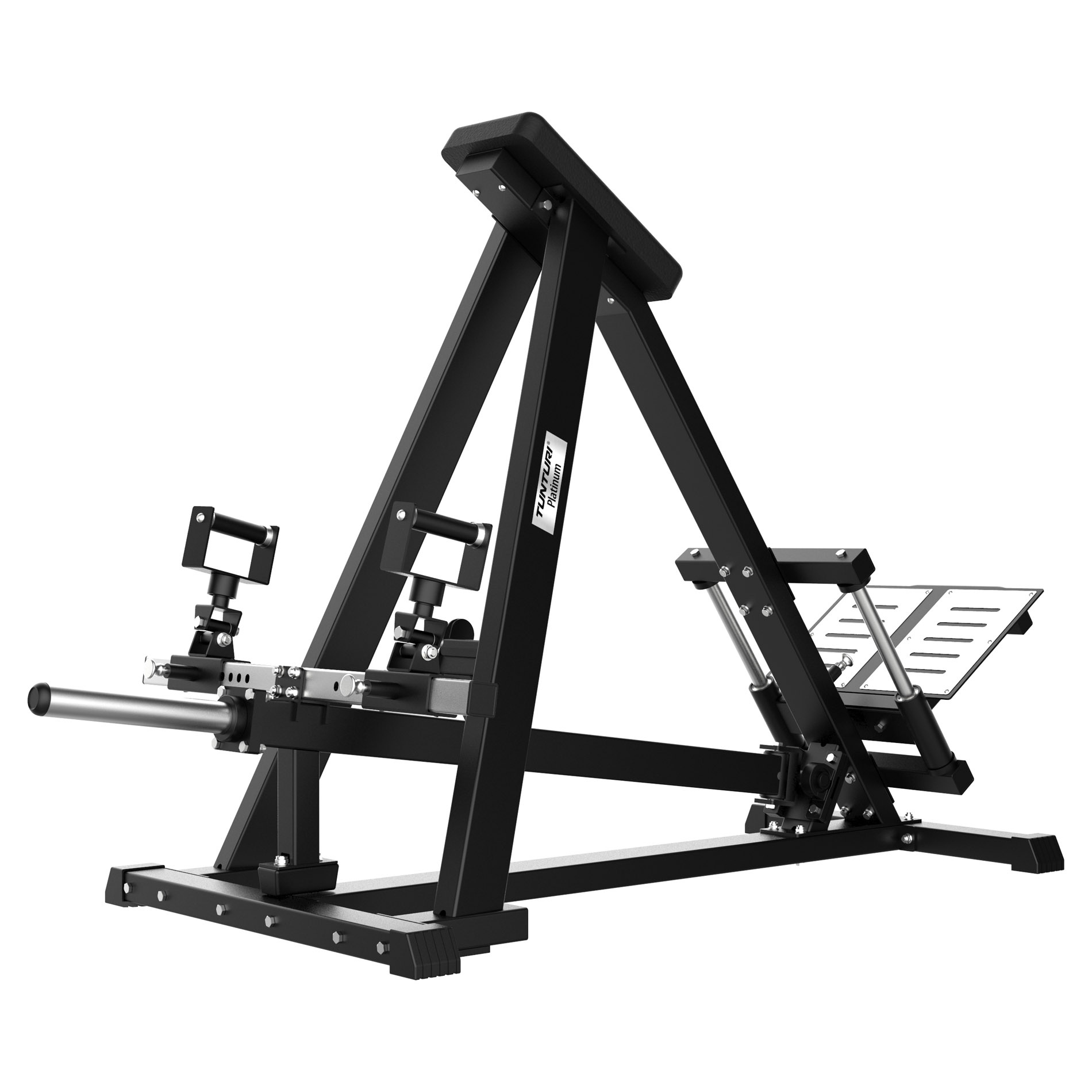 Platinum Adjustable T-bar Row - Plate Loaded - V-Serie - Tunturi Fitness