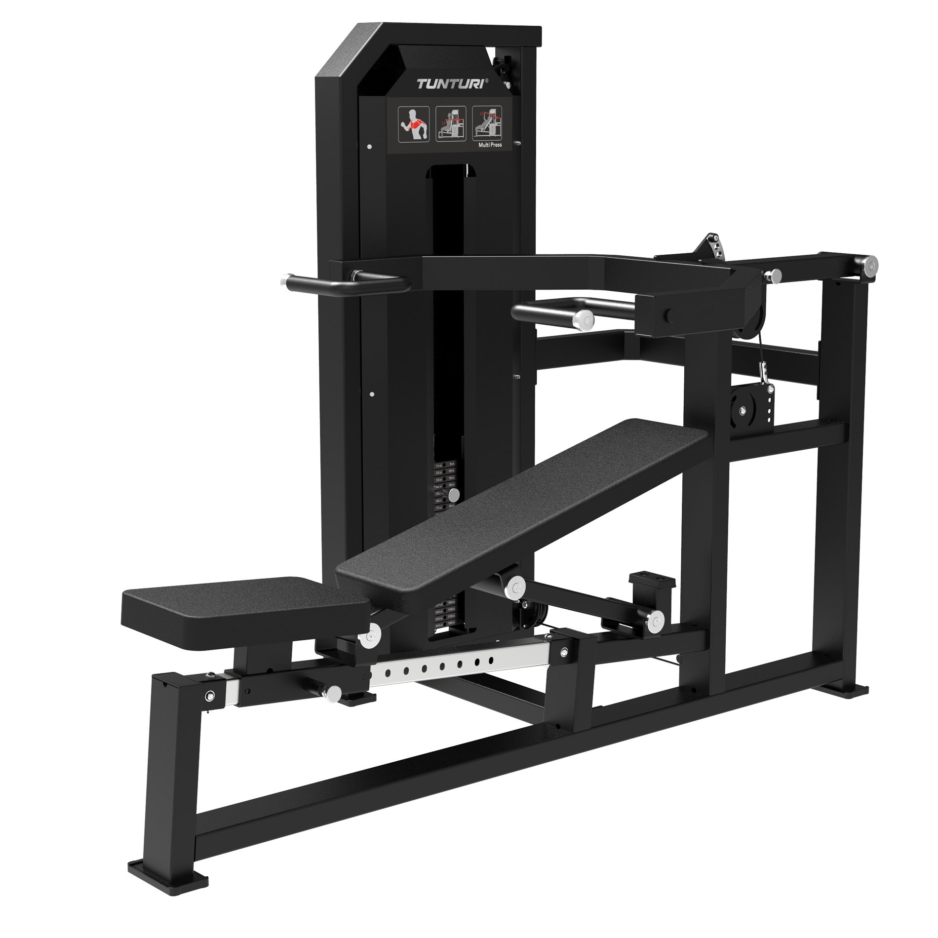 Platinum Multi Press Strength Station - Selectorized - V-Series ...