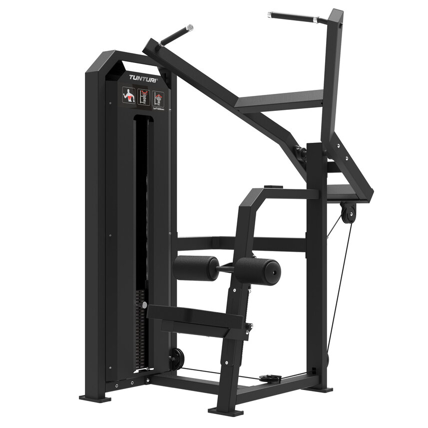Platinum - Lat Pulldown - Selectorized - V-series - Tunturi New Fitness ...
