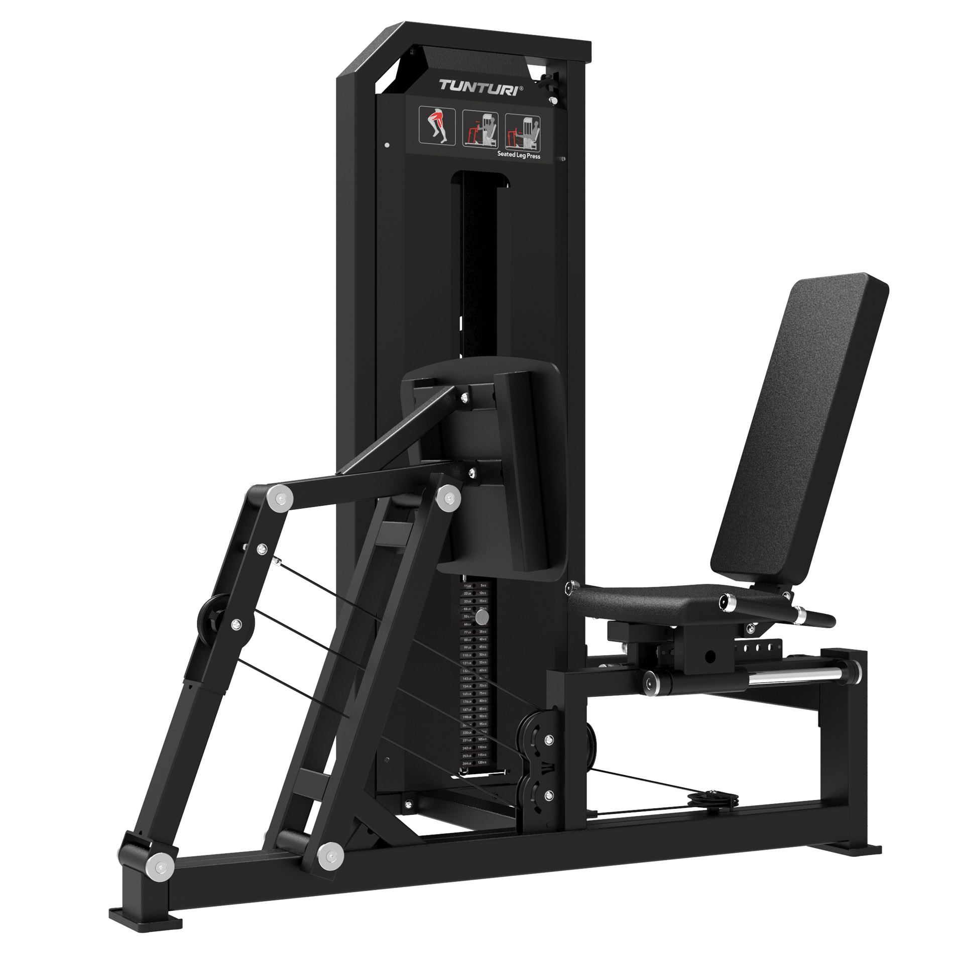 Platinum Seated Leg Press Strength Station - Selectorized - V-Series ...
