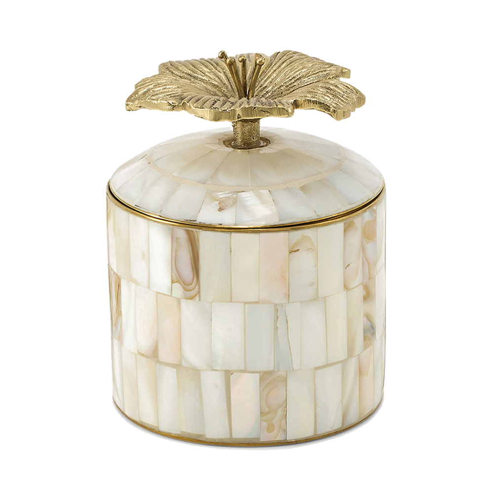 Doing Goods Doosje Hailey Hibiscus Schelp Messing 9x13cm kopen ...