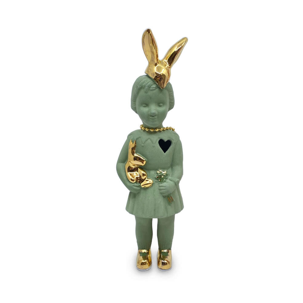 Lammers en Lammers Bunny Groen Porselein 14cm bestel en kopen - Melting ...