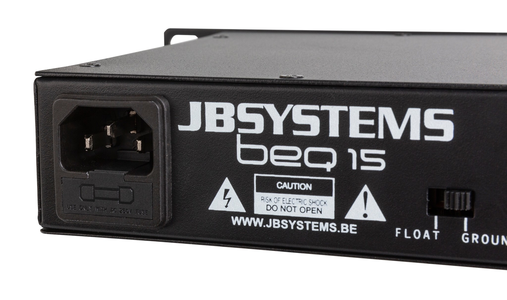 JB Systems BEQ-15 2x 15-bands stereo equalizer - Audiomix