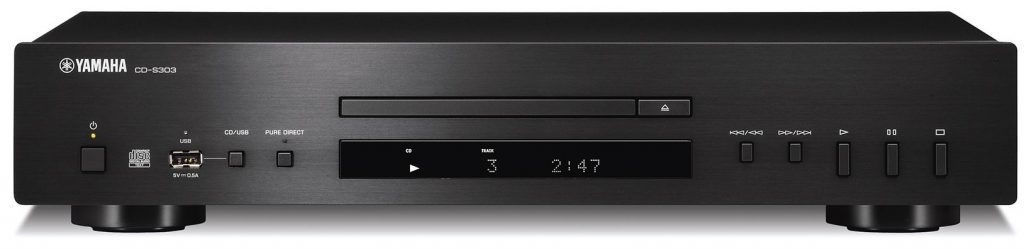 Yamaha CD-S303 Cd-speler zwart - Audiomix