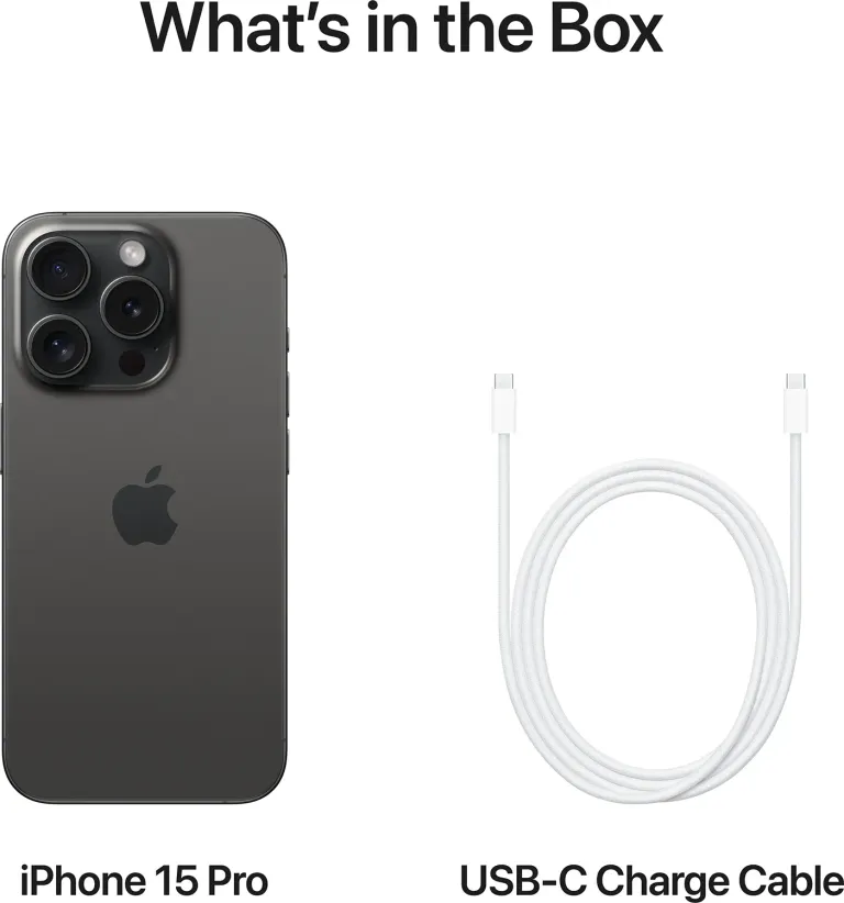 Apple iPhone 15 pro 128GB black titanium - Audiomix