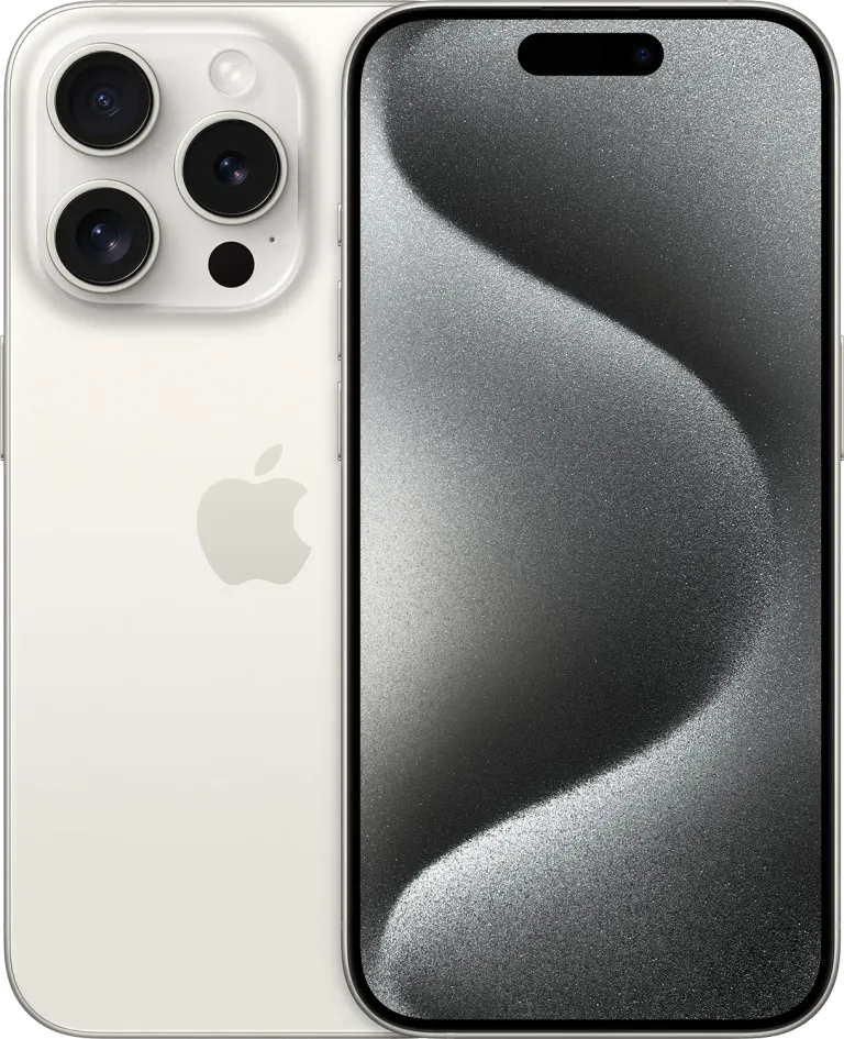 Apple iPhone 15 128GB white titanium - Audiomix