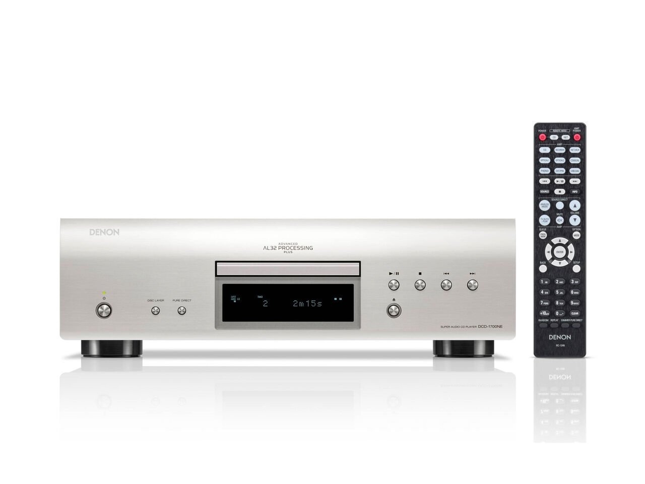 Denon DCD-1700NE CD/SACD-speler Zilver - Audiomix