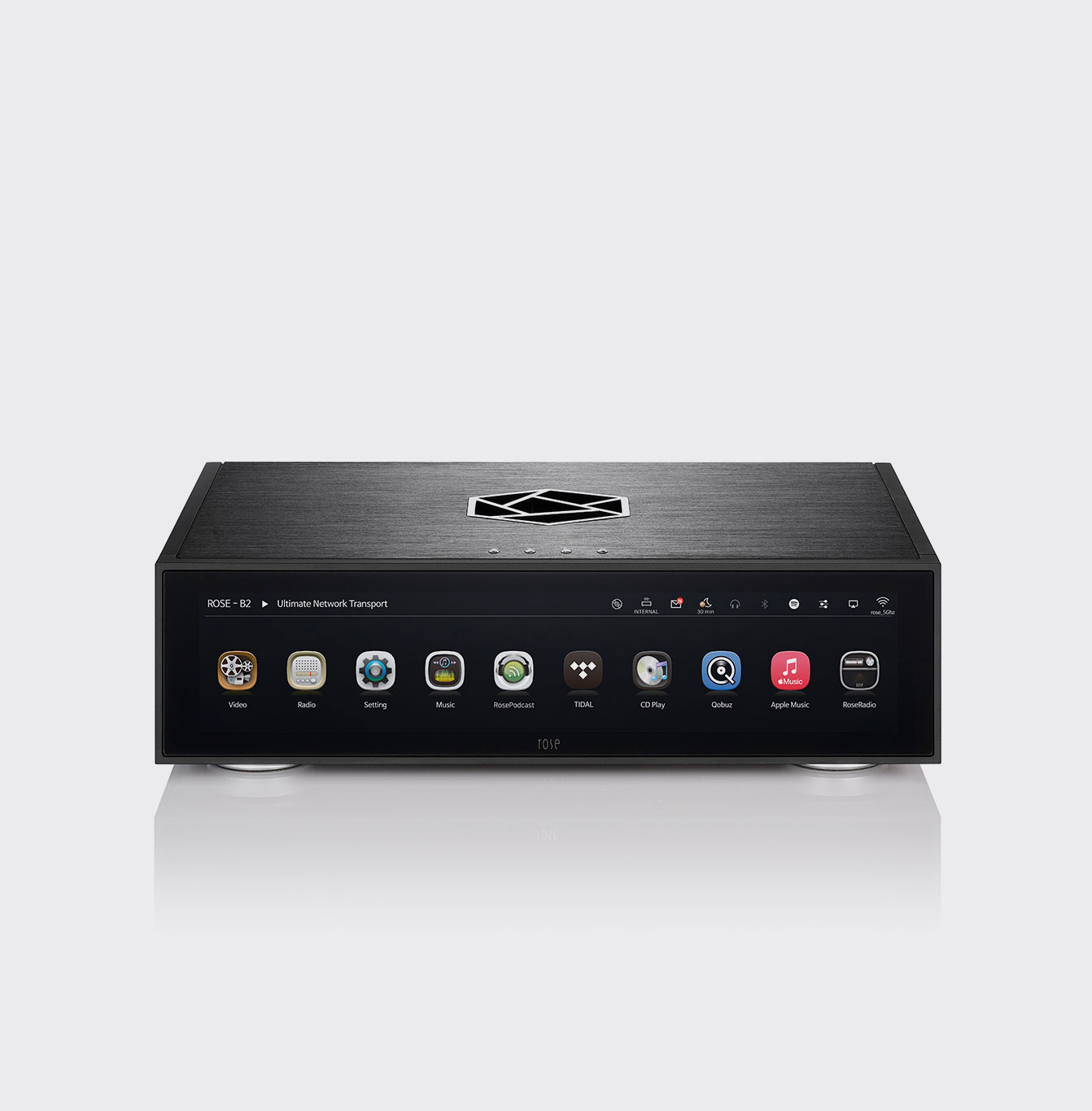 Hifi Rose RD 160 DAC netwerk streamer zilver - Audiomix