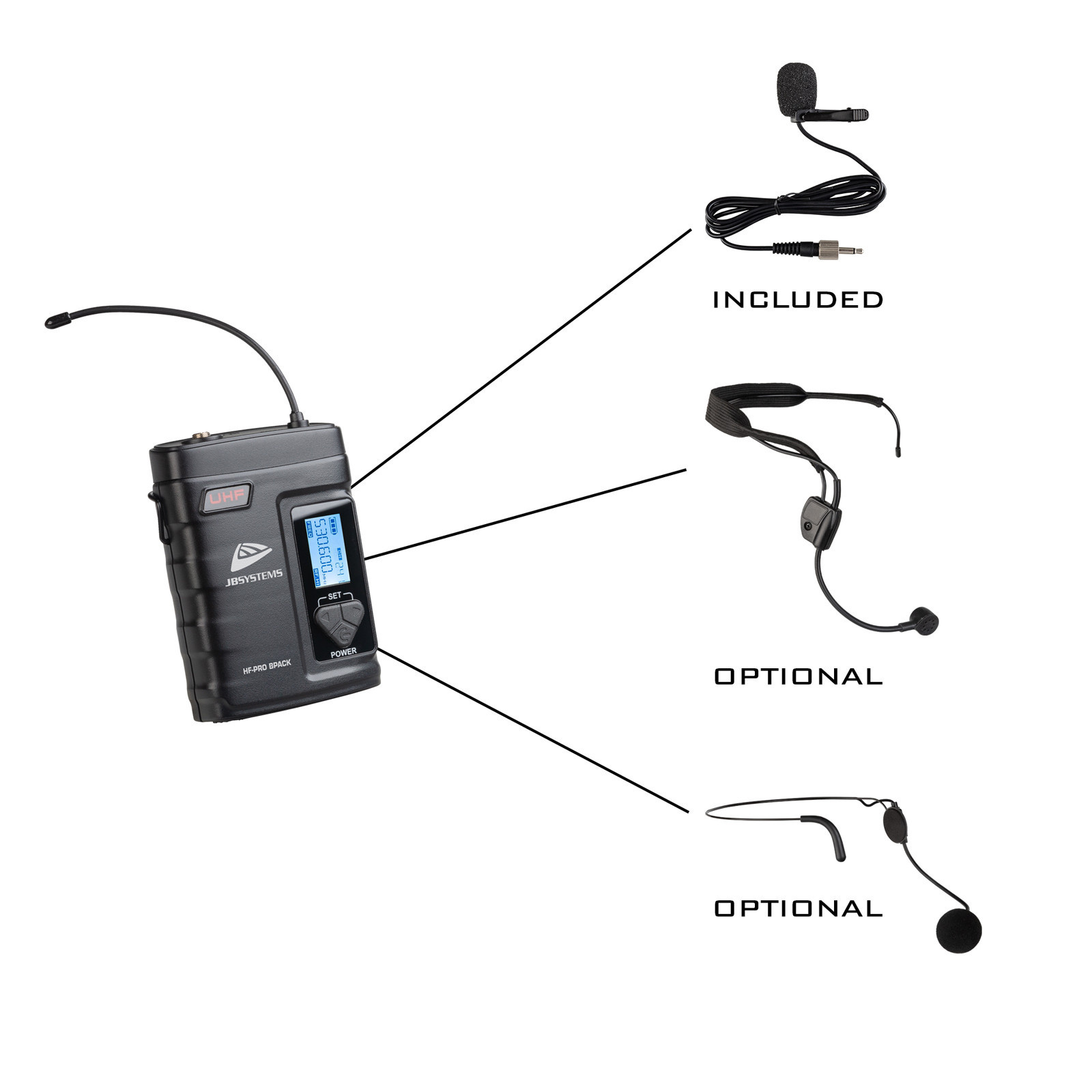 JB SYSTEMS HF-PRO BPACK - Audiomix