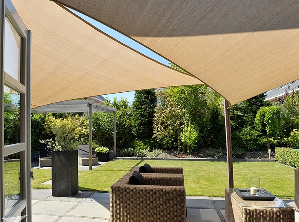 Patio Shade Cloth Triangle - Patio Ideas