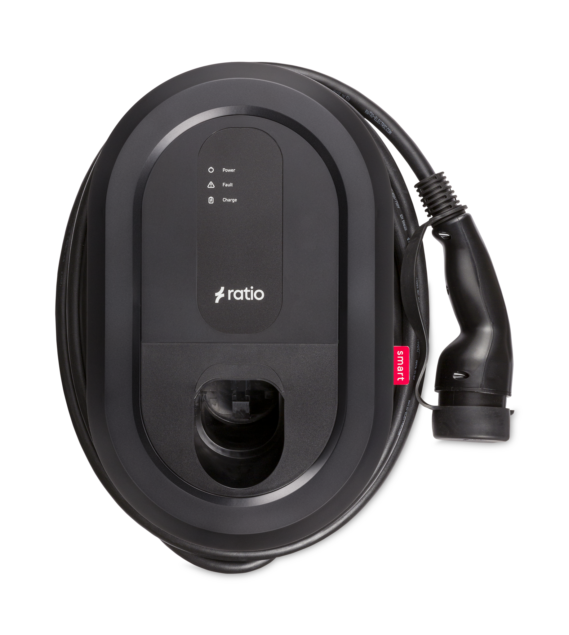 Ratio Smart Ladestation mit Typ 2 Kabel - 3 Phasen 32A | Soolutions