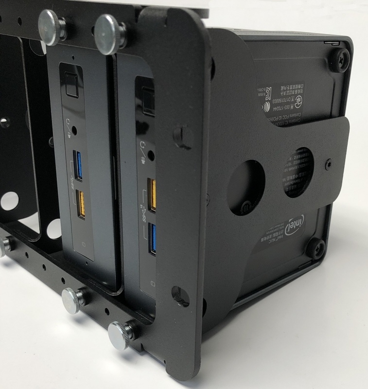 19inch 3U rack to mount 1-12 NUC(Raspberry Pi frames also availalable ...