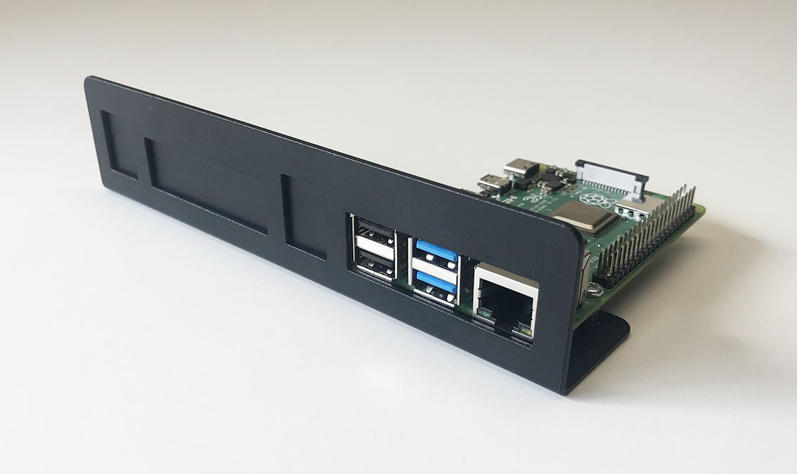 Raspberry Pi Mini Bracket & Wall mount for 1 of 2 Raspberry Pis ...