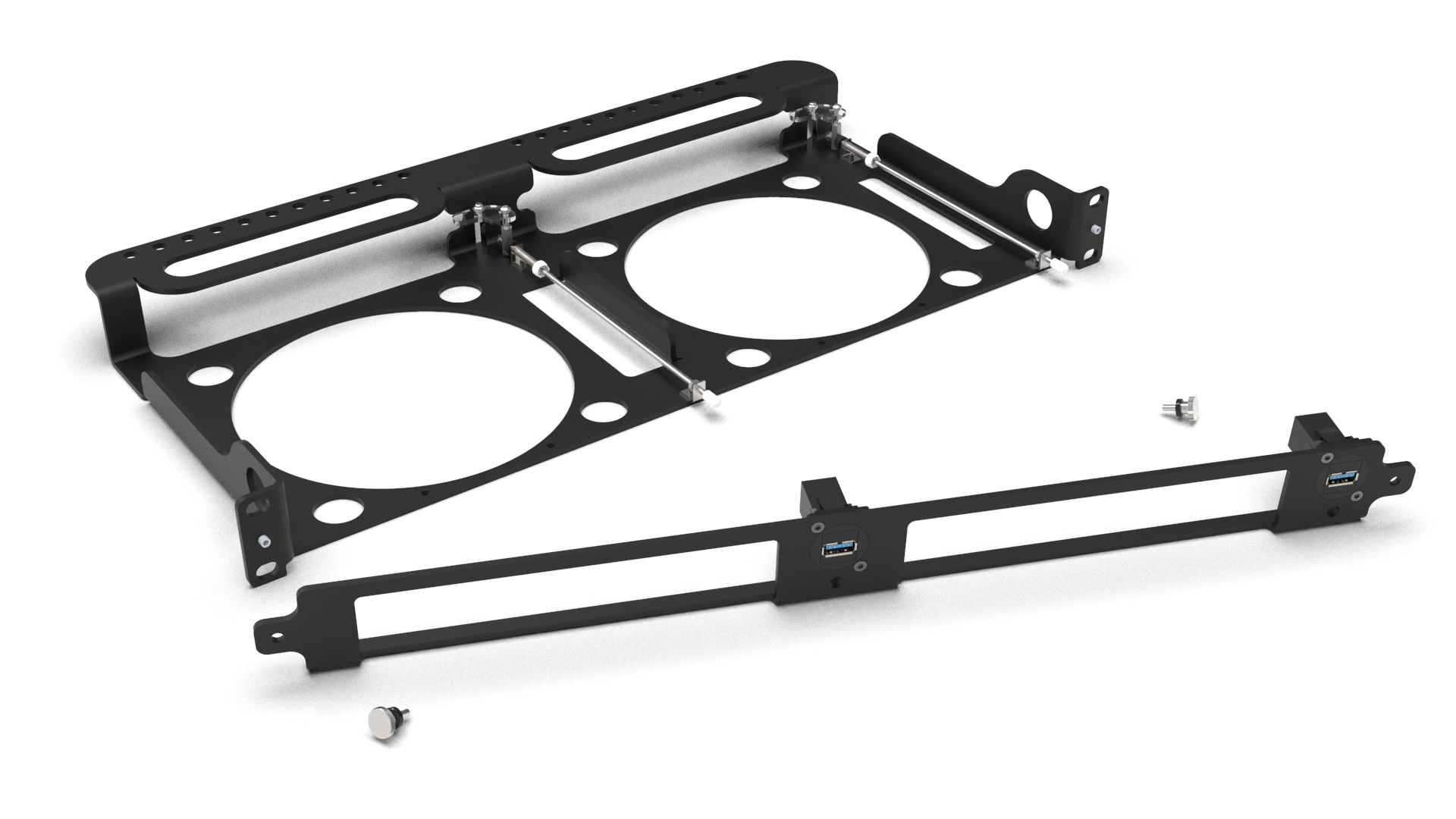 Mac mini RackMount kit for 1 or 2 Mac mini 2023 M2 & M2 Pro - MyElectronics