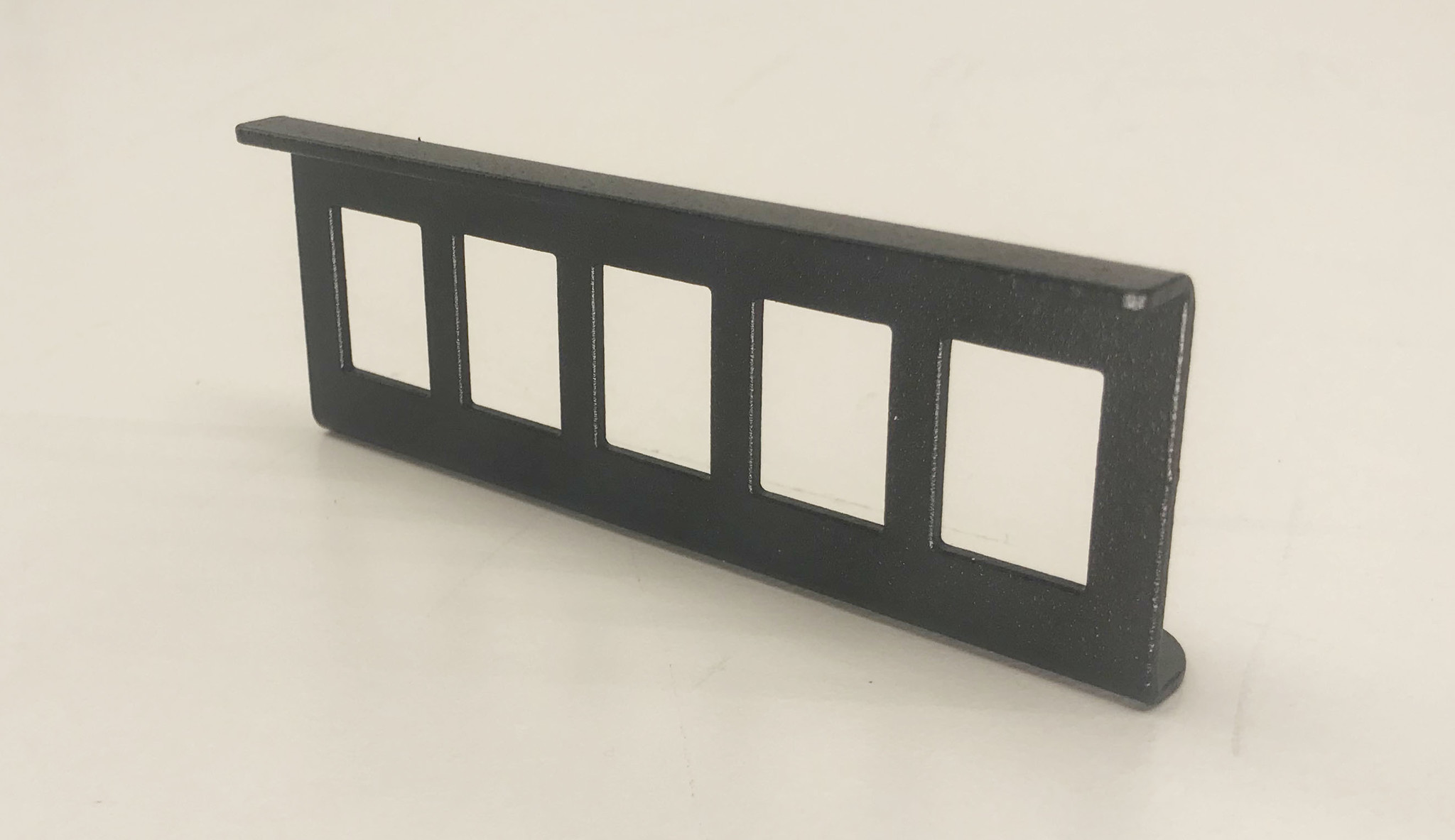 5-connectors mounting plate 1U for 1-5 connectors in NUC 1U rack mount ...