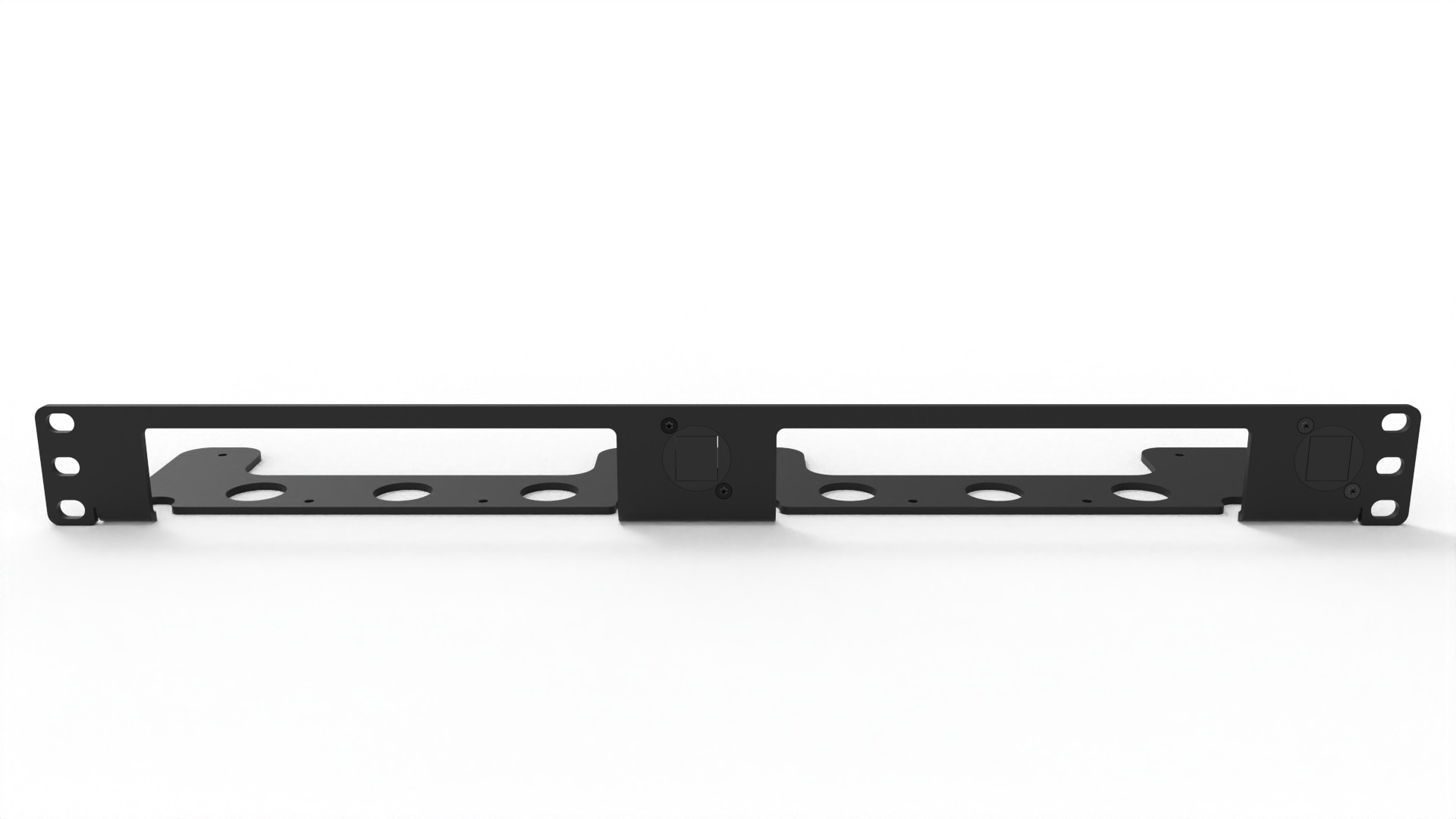 19 inch rack mount for 1-2 Intel NUC Fort Beach - MyElectronics