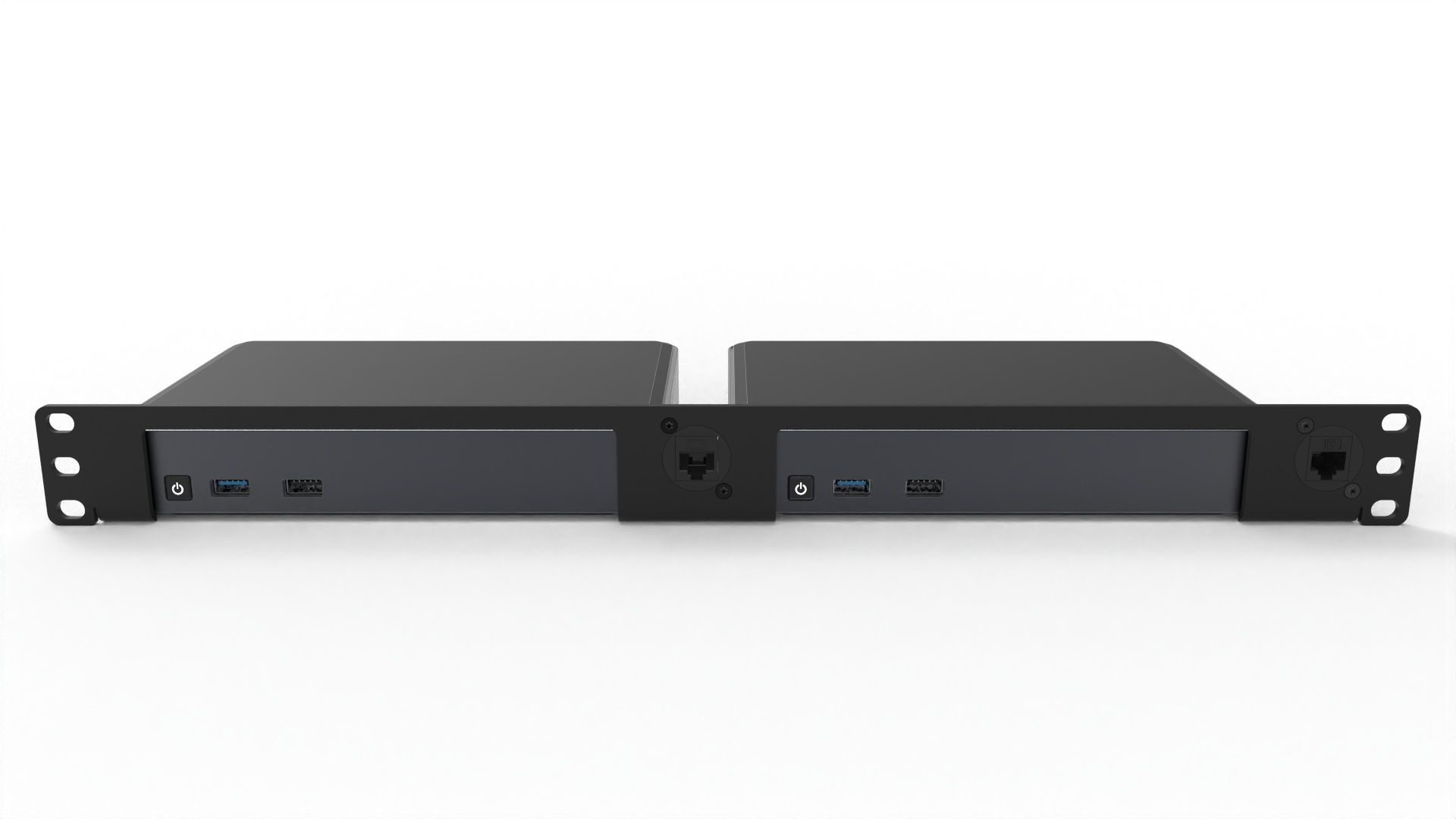 19 inch rack mount for 1-2 Intel NUC Fort Beach - MyElectronics