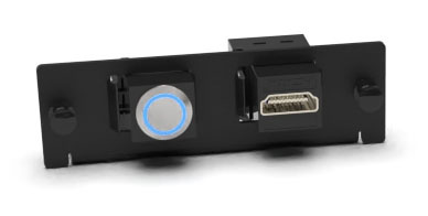 I/O panel 2-slots for Raspberry Pi rack mount 1-5 Pis front-removable ...