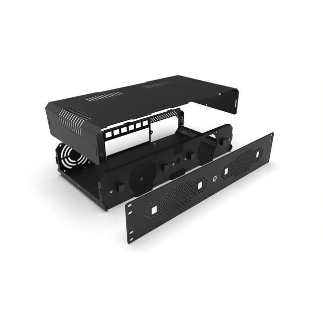 19 inch 2U mini-ITX case short depth - MyElectronics