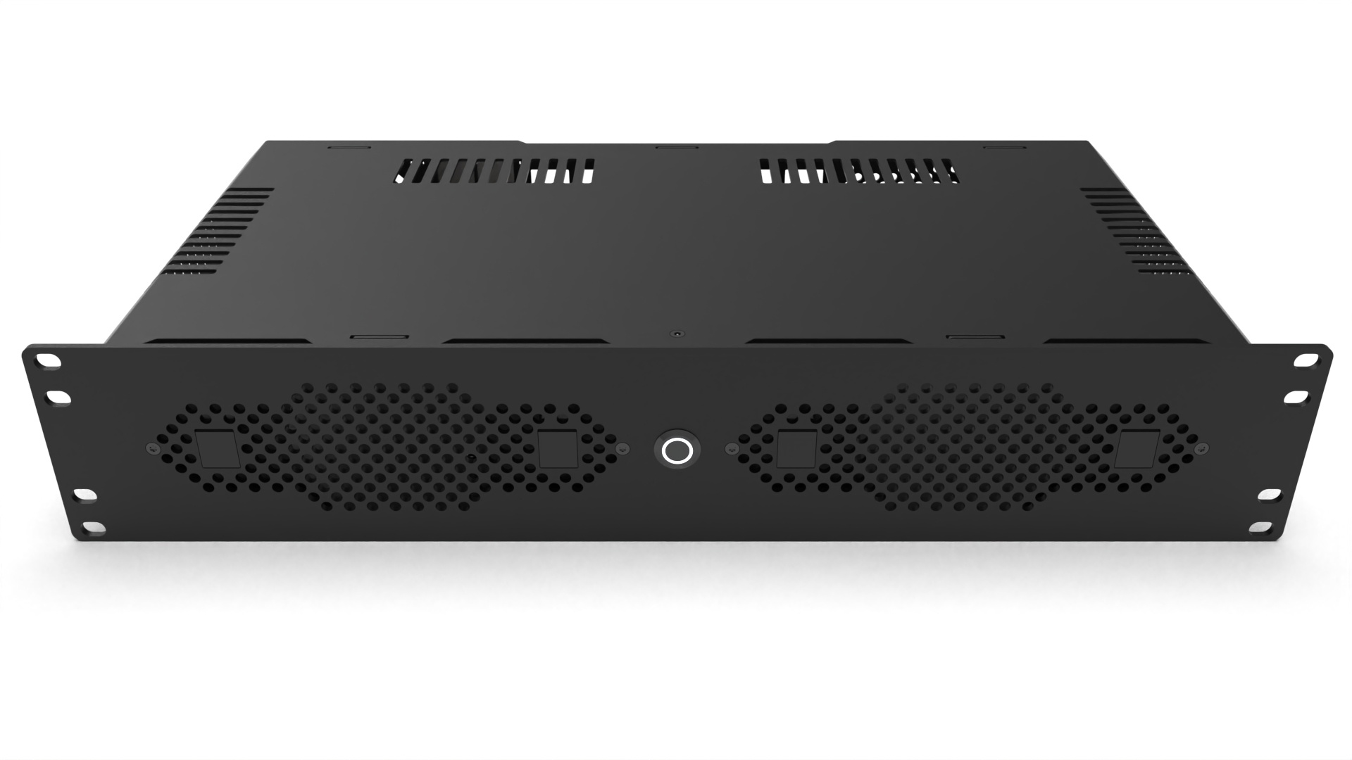 19 inch 2U mini-ITX case short depth - MyElectronics