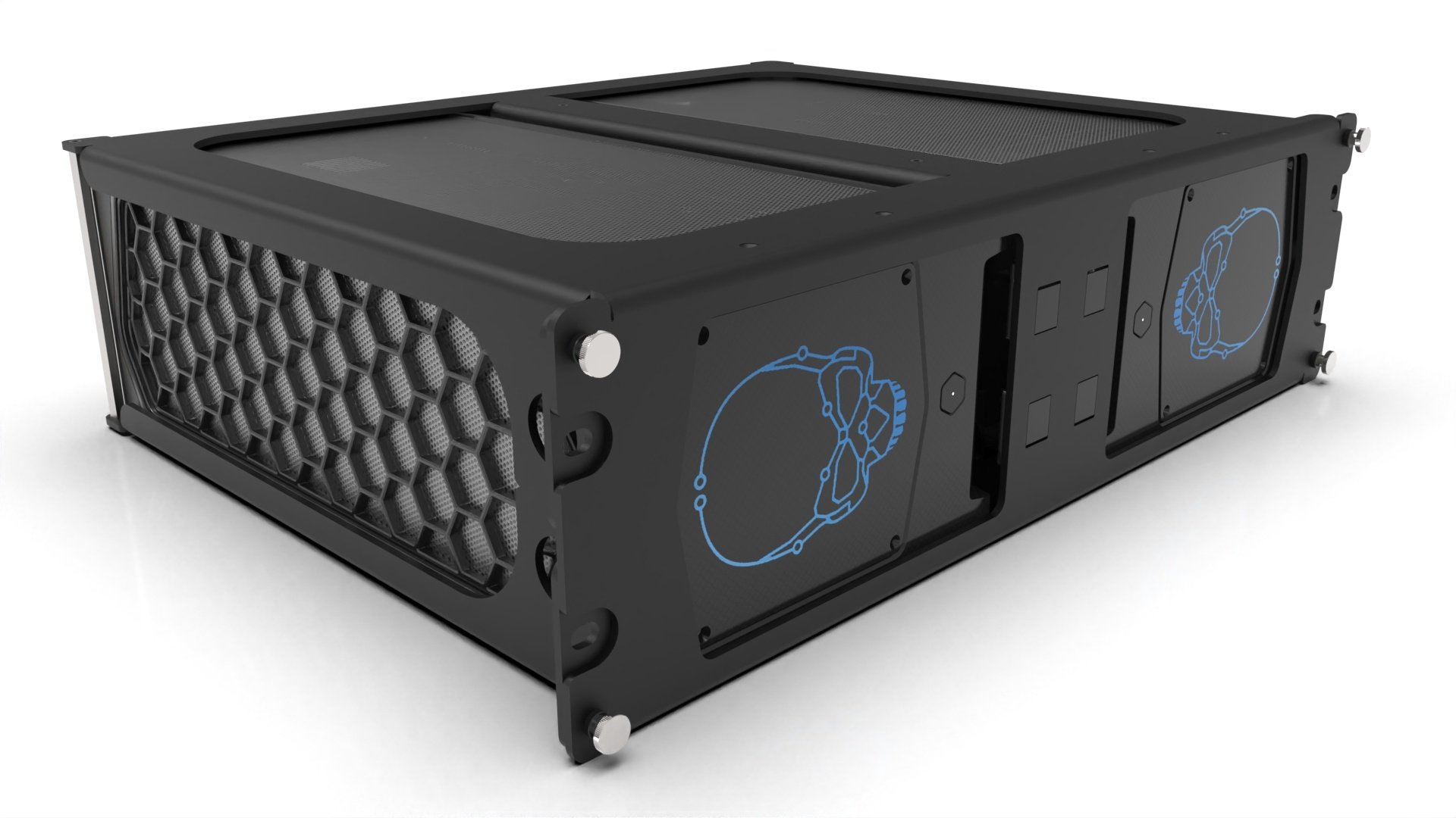 3U Rack Mount 2x NUC Dragon Canyon / Beast Canyon - MyElectronics