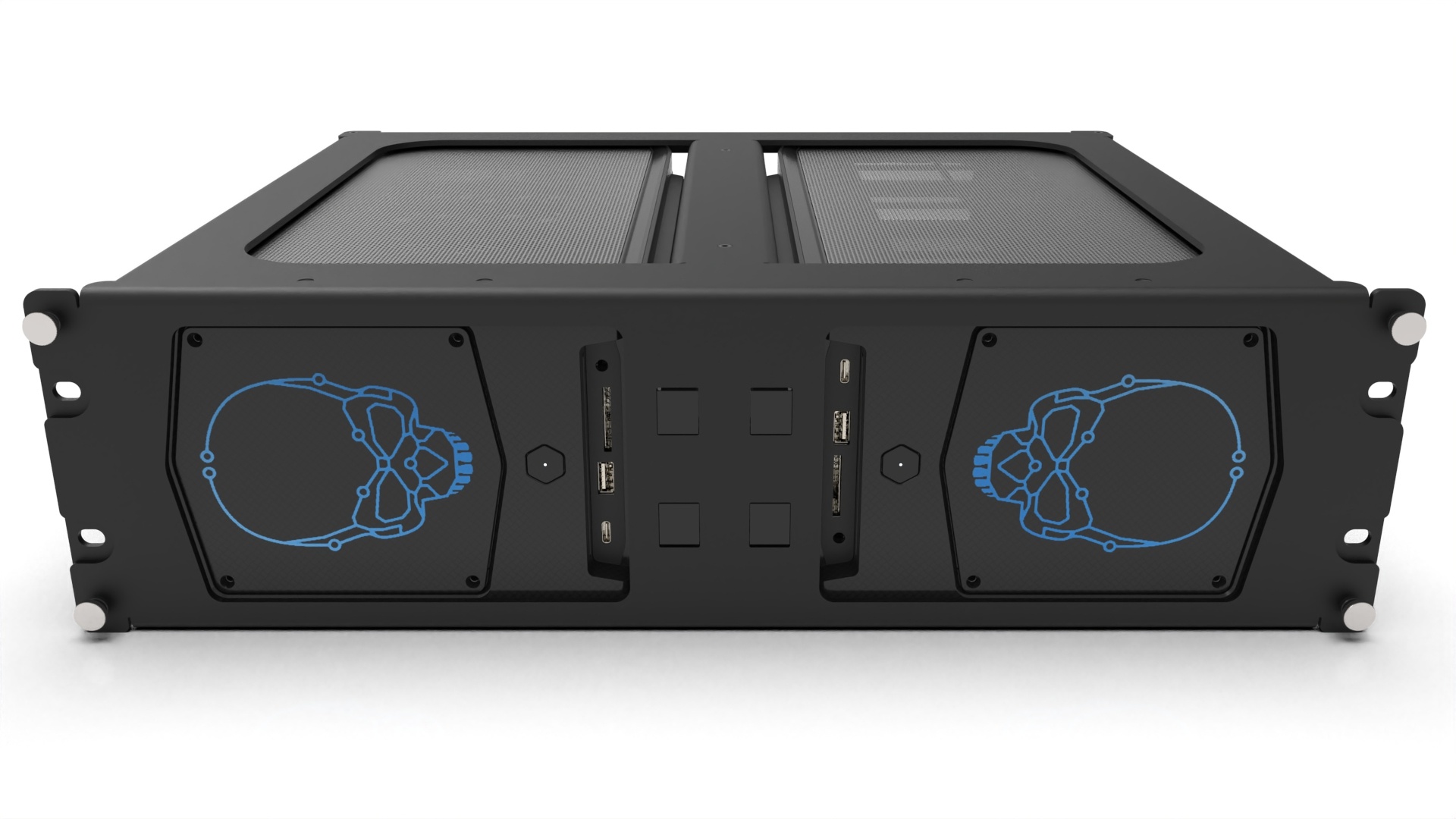 3U Rack Mount 2x NUC Dragon Canyon / Beast Canyon - MyElectronics