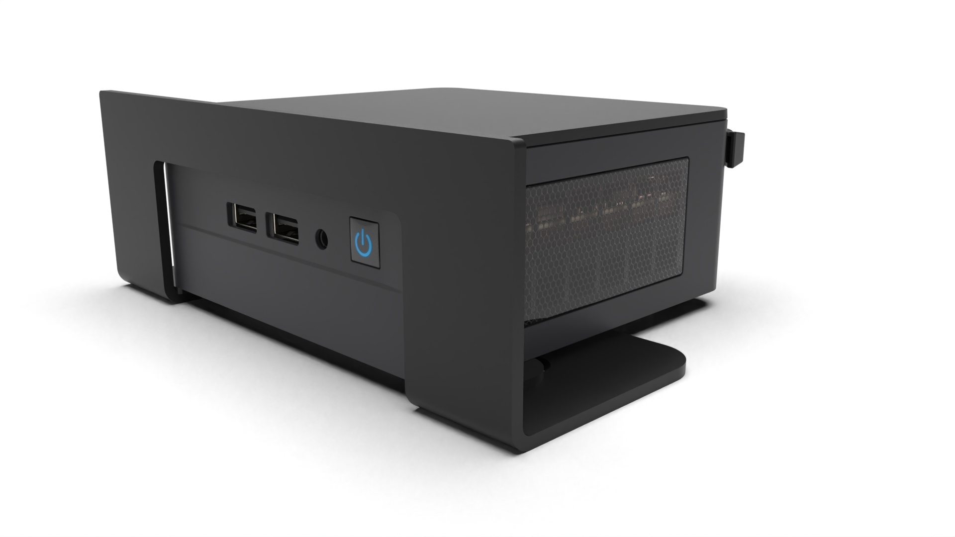 Bracket for high NUC10, NUC11, NUC12 or NUC13 in Mac Studio rack mount ...