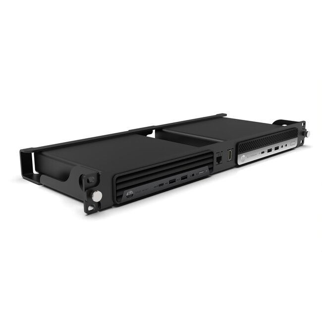 1U 19 inch HP mini rack mount for 2x HP mini - MyElectronics