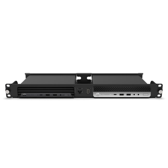 1U 19 inch HP mini rack mount for 2x HP mini - MyElectronics