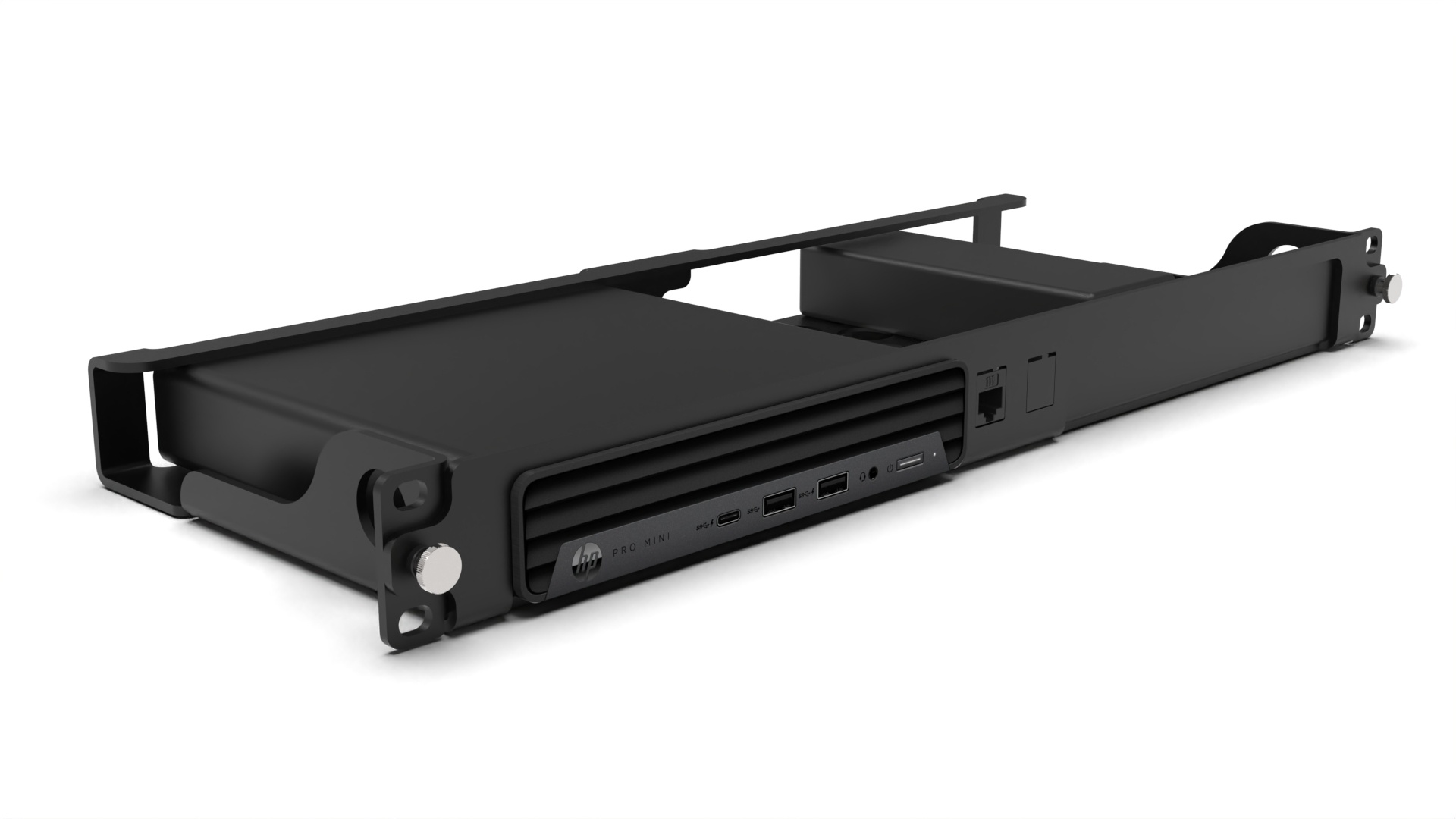 1U 19 inch HP mini rack mount for 2x HP mini - MyElectronics