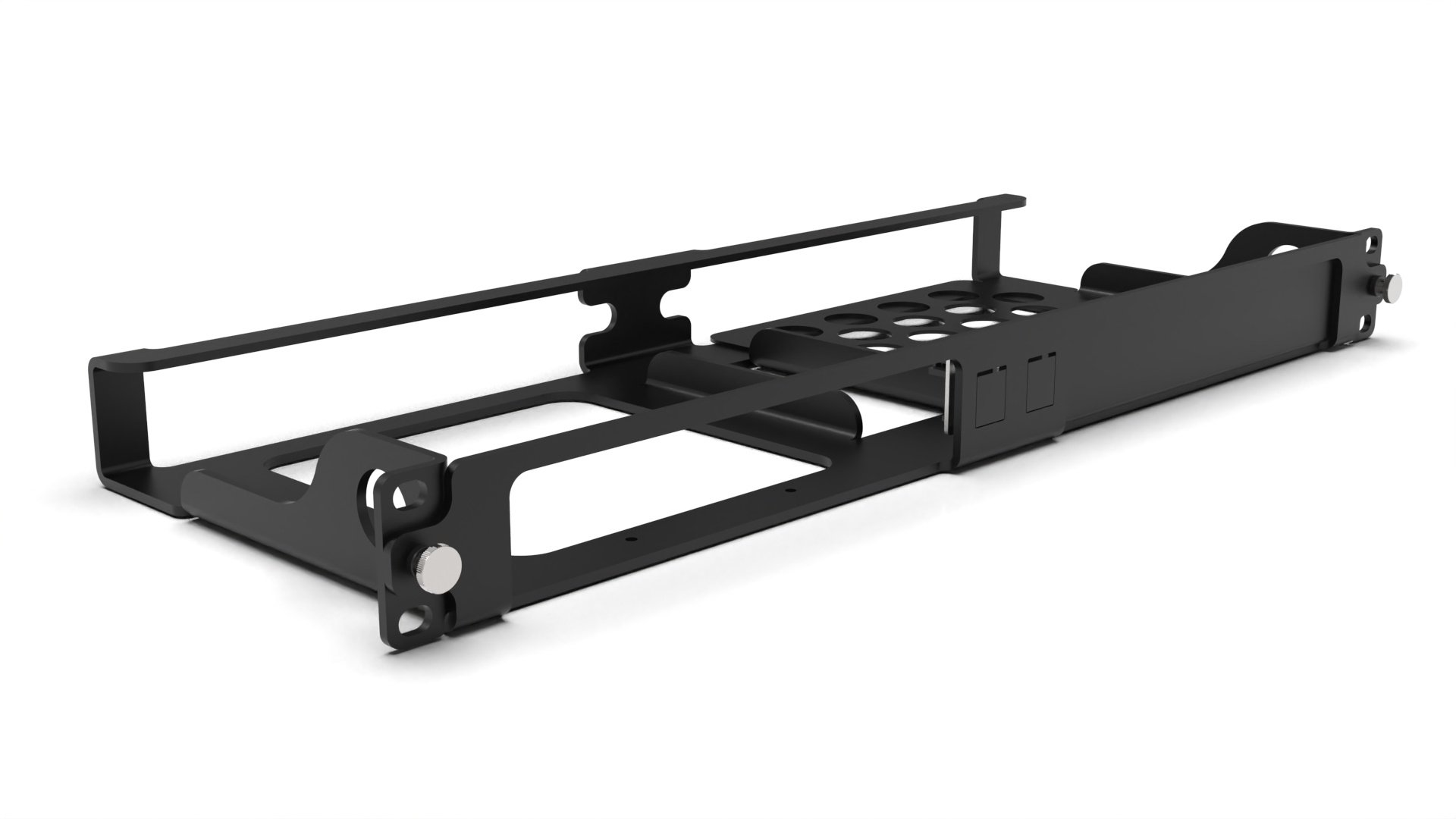 1U 19 inch HP mini rack mount for 2x HP mini - MyElectronics