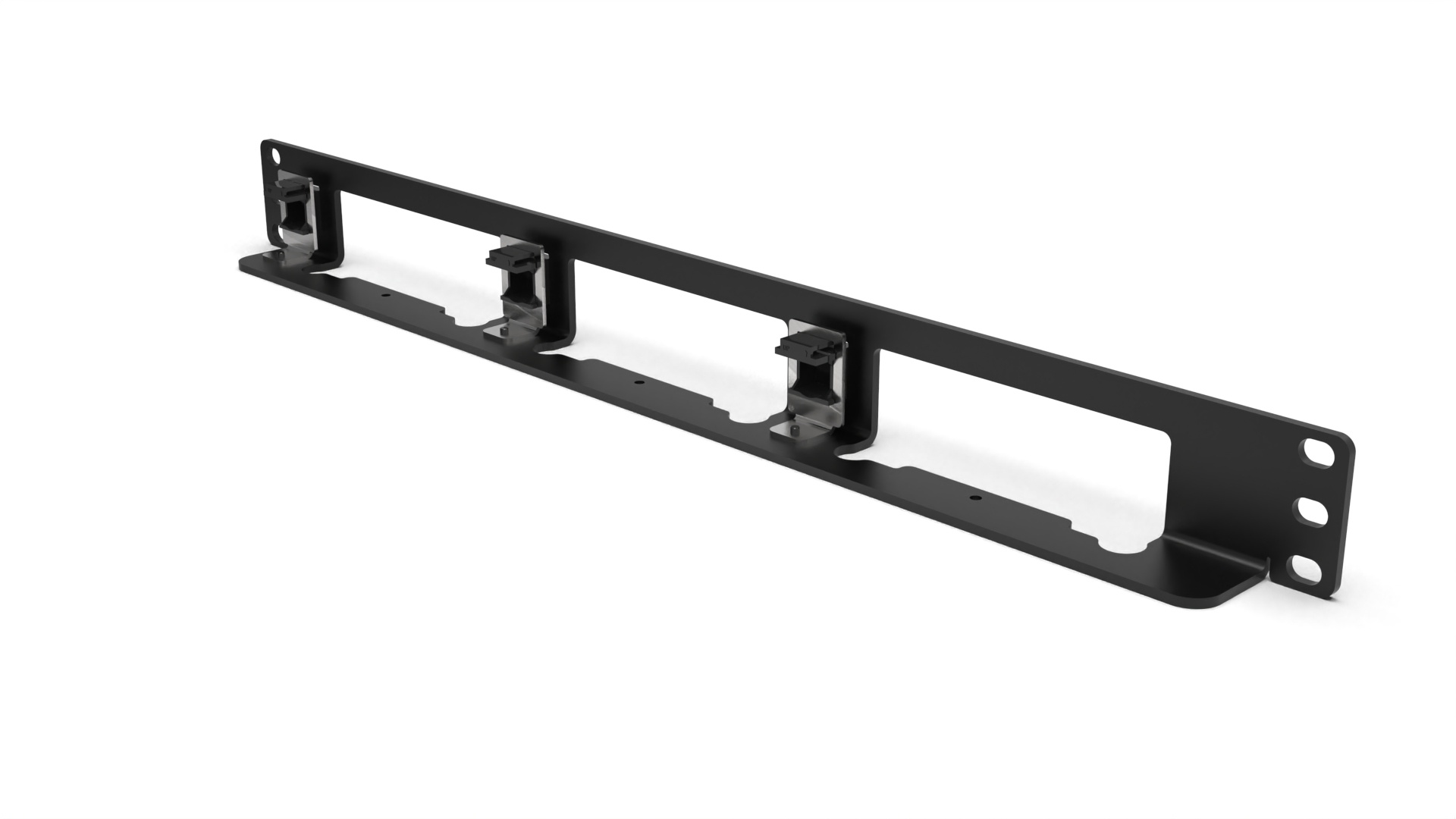 19inch 1U RackMount kit for 1-3 NUC's including 2x blind cover ...