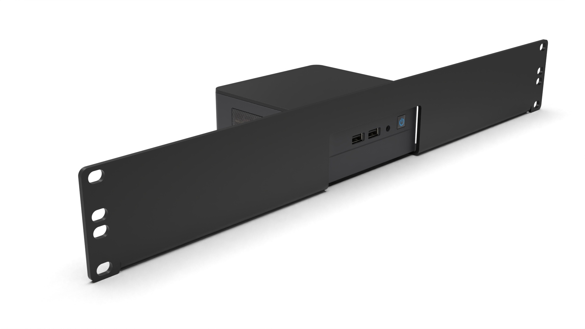 19inch 1.5U rack to mount 1 Intel NUC (Intel NUC MiniPC) - MyElectronics