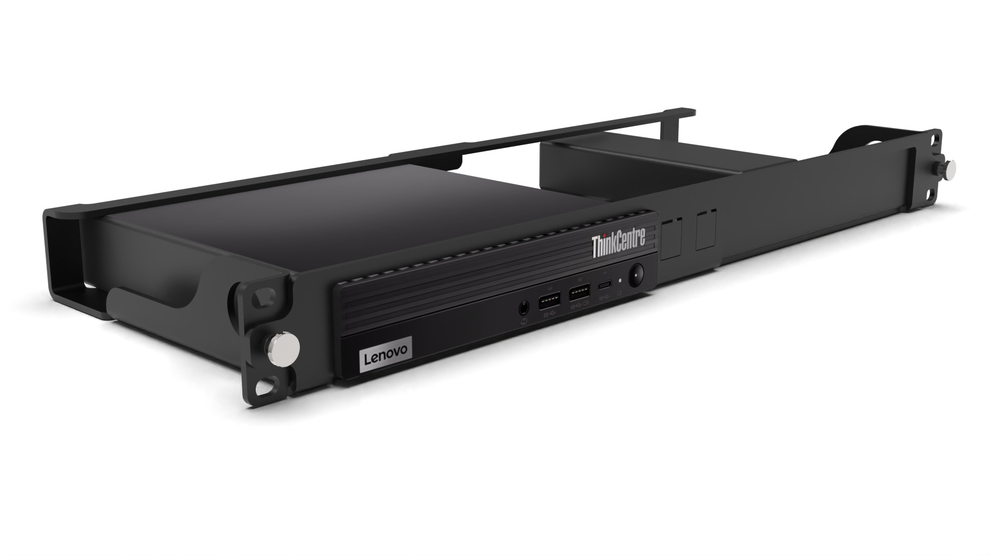 1U 19 inch rack mount for 2x Lenovo Tiny - MyElectronics