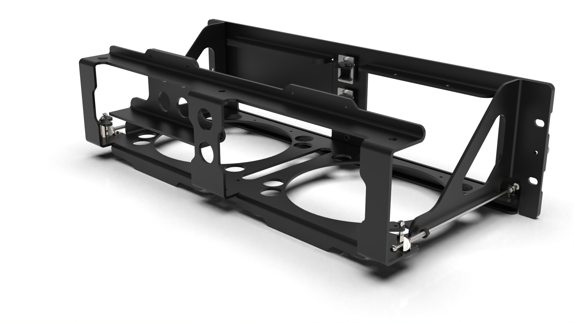 Mac Studio Rack Mount 19 inch for 1 Mac Studio & 1 Mac mini 2023 M2 ...