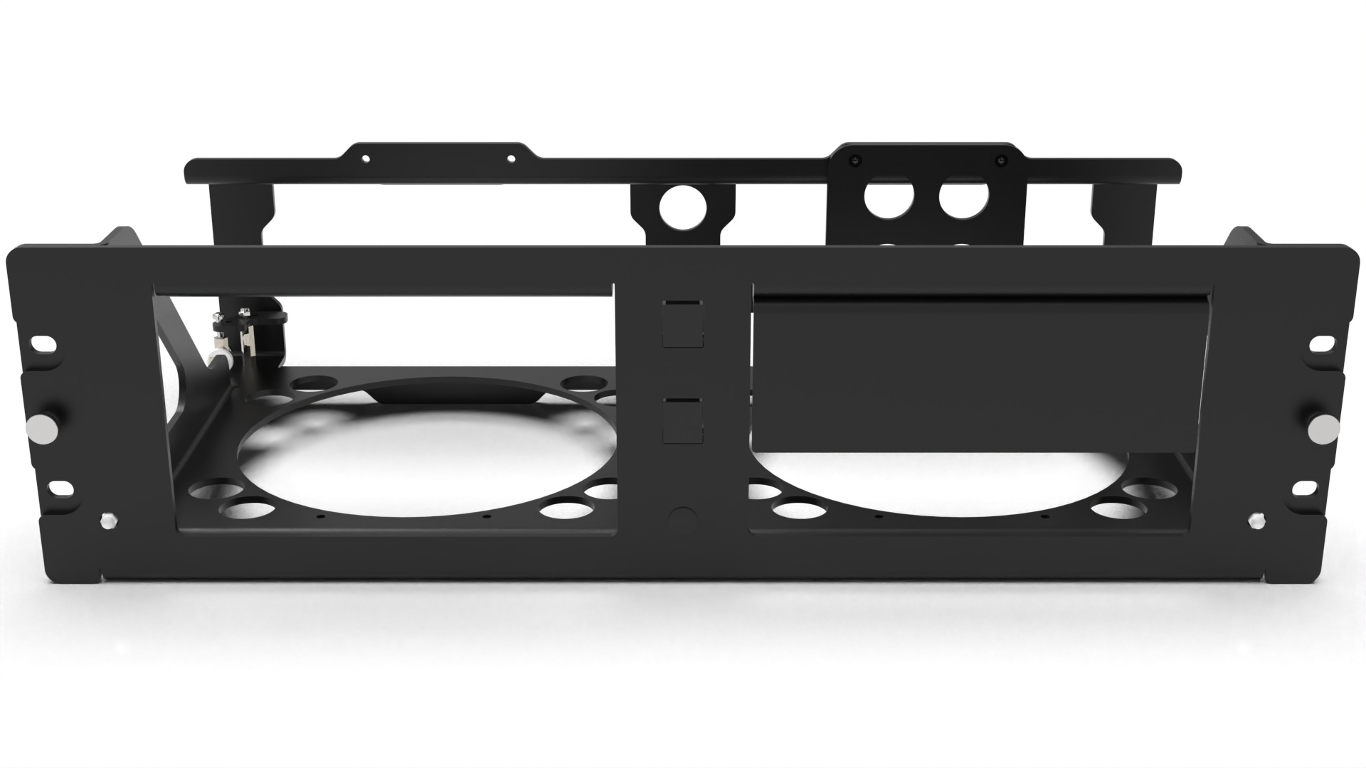 Mac Studio Rack Mount 19 inch for 1 Mac Studio & 1 Mac mini 2023 M2 ...