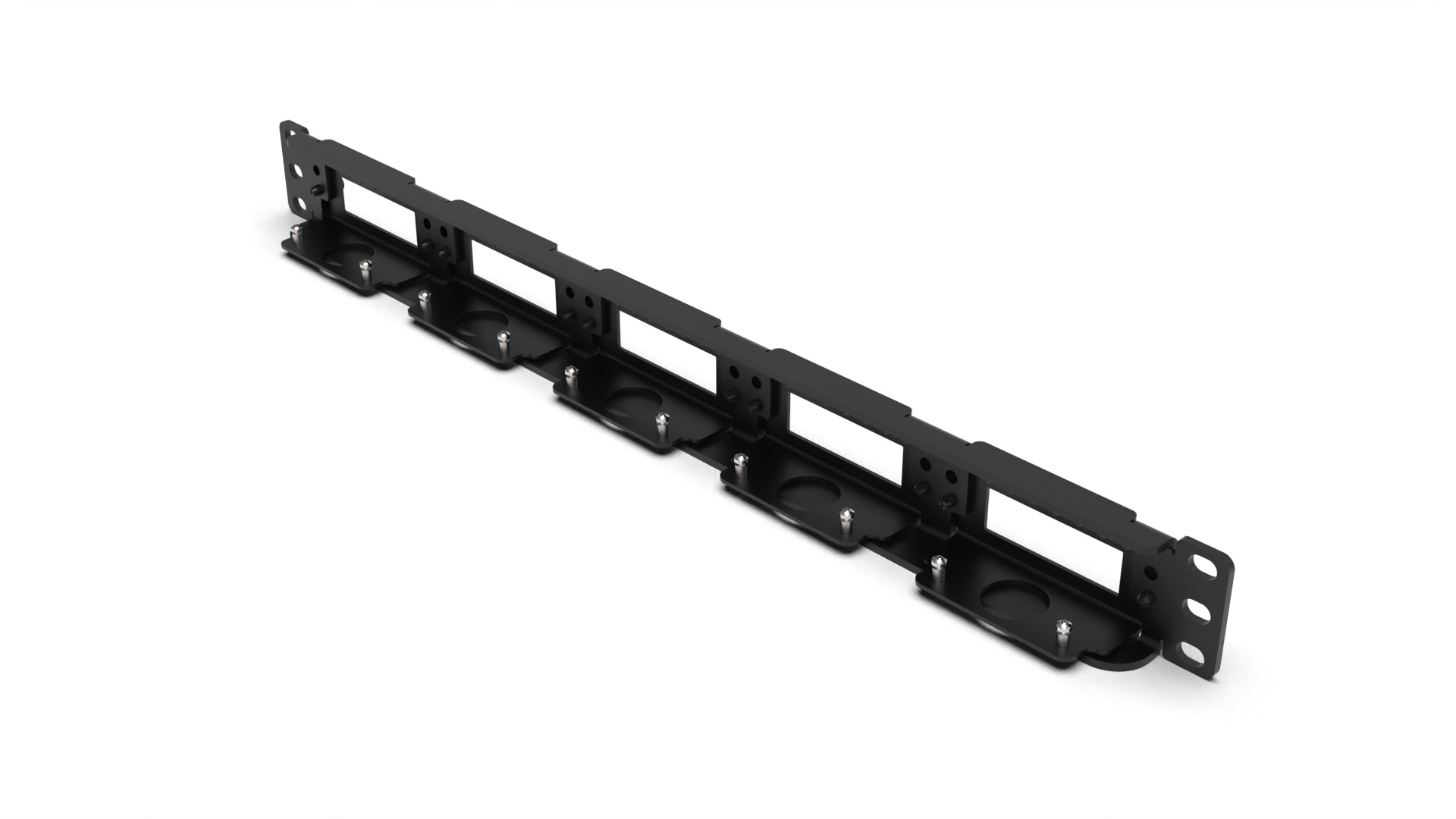 Raspberry Pi 19 inch 1U rackmount 5x RBPi Front Removable! - MyElectronics