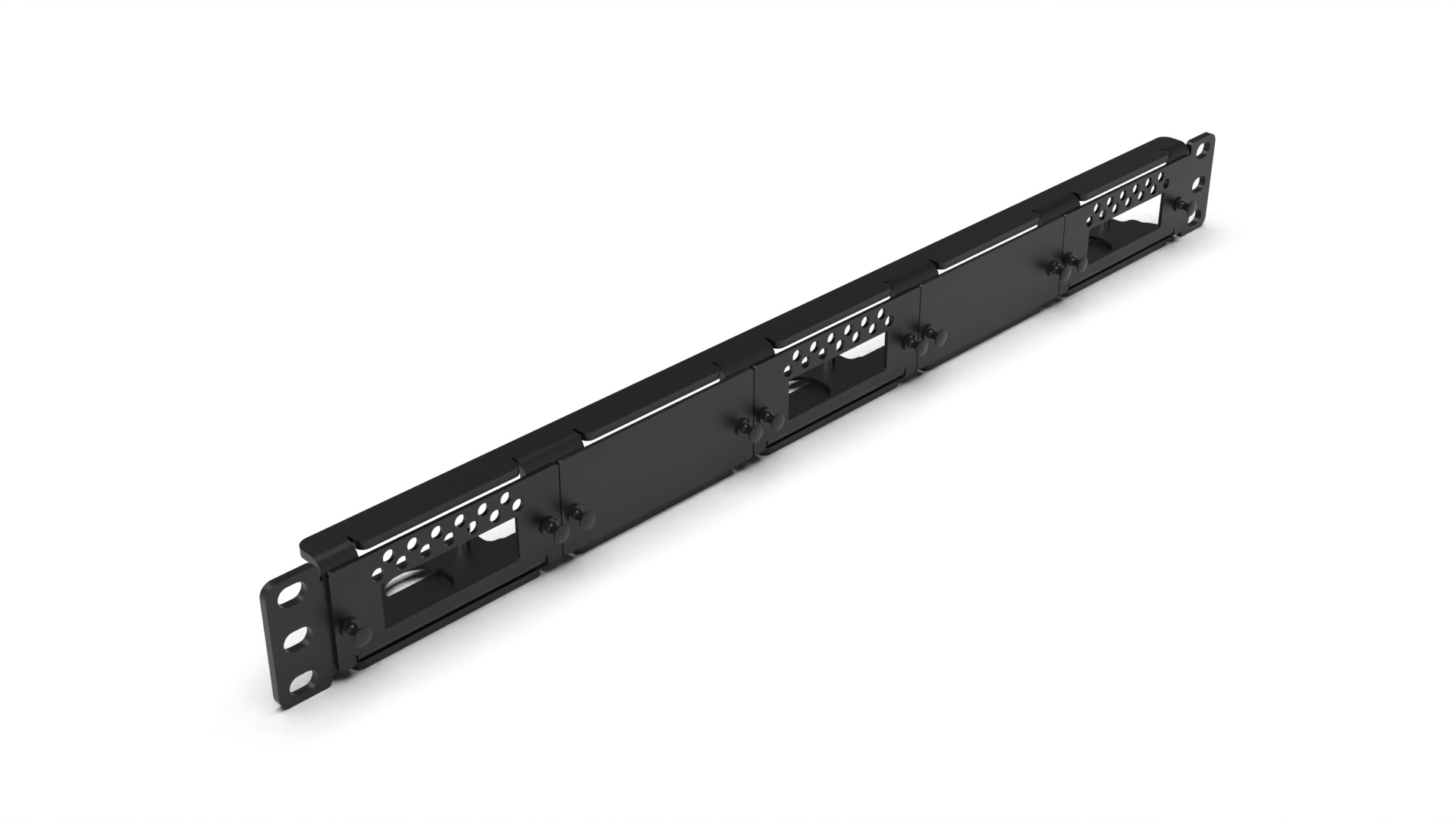 Raspberry Pi 19 inch 1U rackmount 1-5 RBPi Front Removable! - MyElectronics